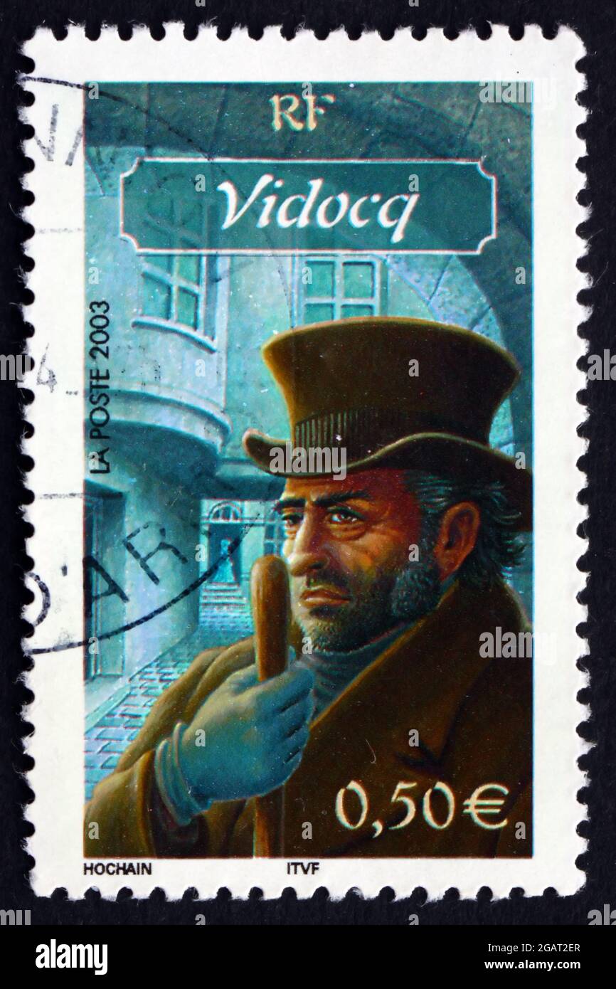 FRANCE - CIRCA 2003: a stamp printed in the France shows Eugene ...