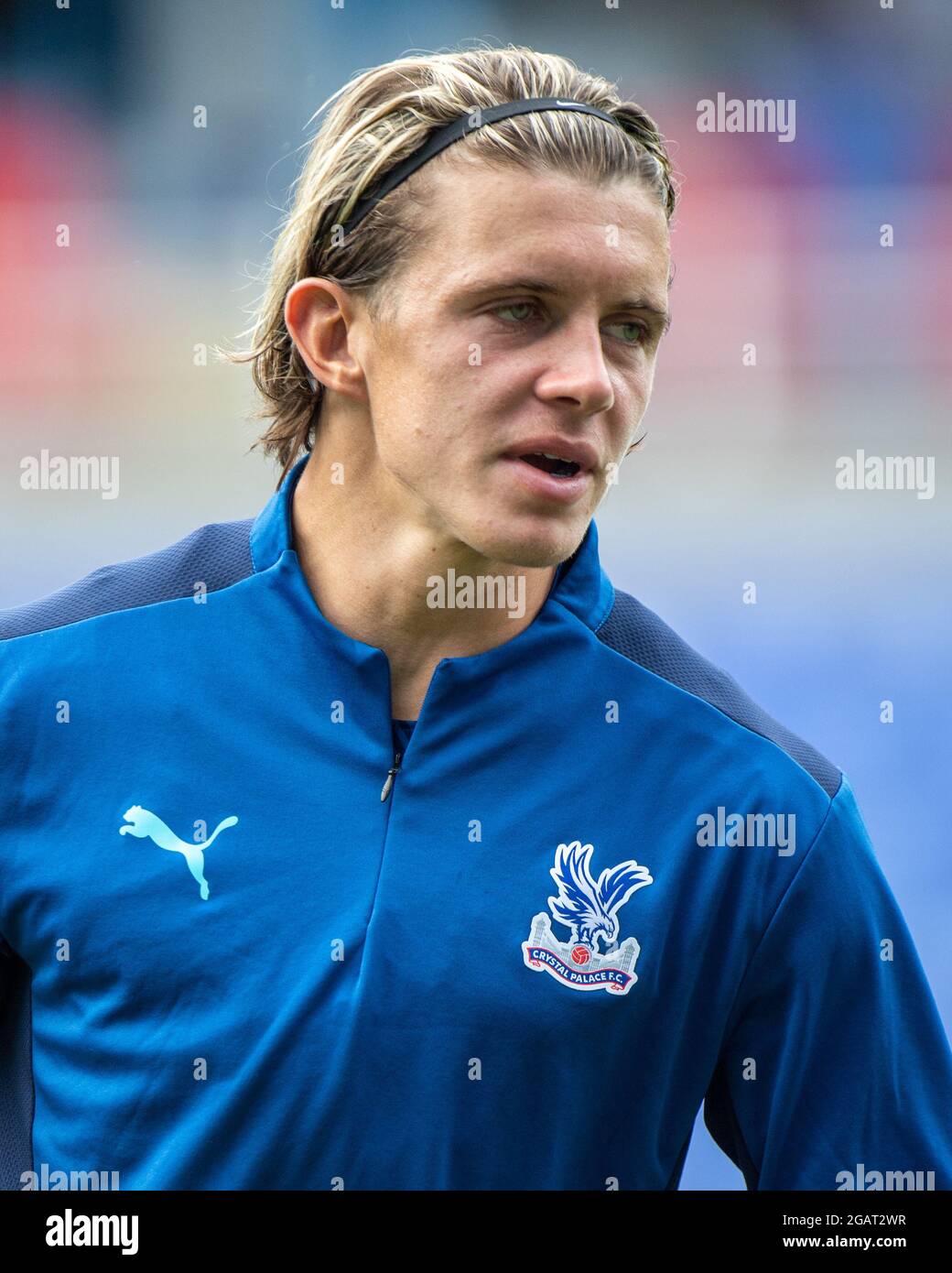READING, ENGLAND - JULY 31: Conor Gallagher of Crystal Palace during ...