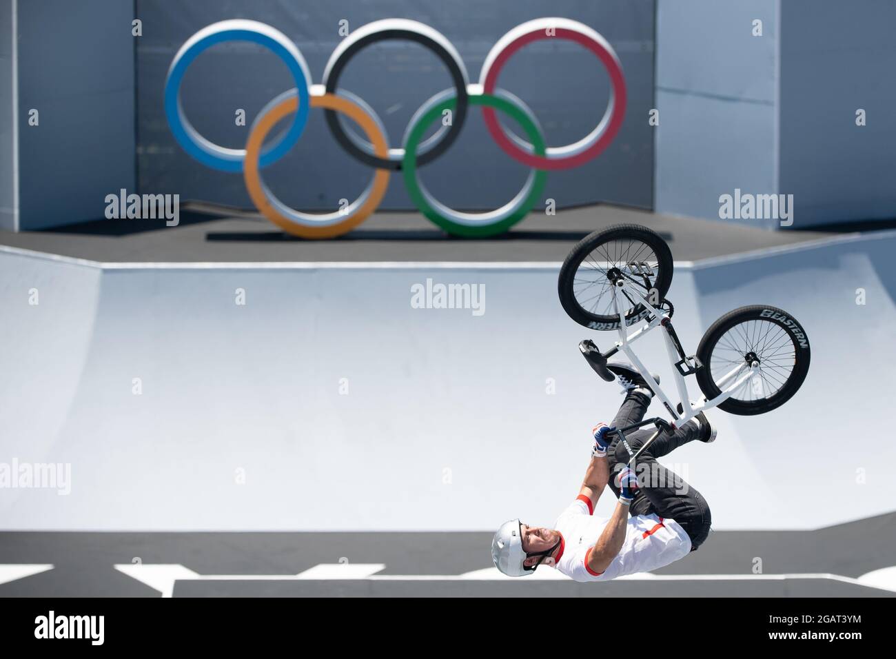 Tokio, Japan. 01st Aug, 2021. Cycling/BMX: Olympia: Freestyle, Men ...