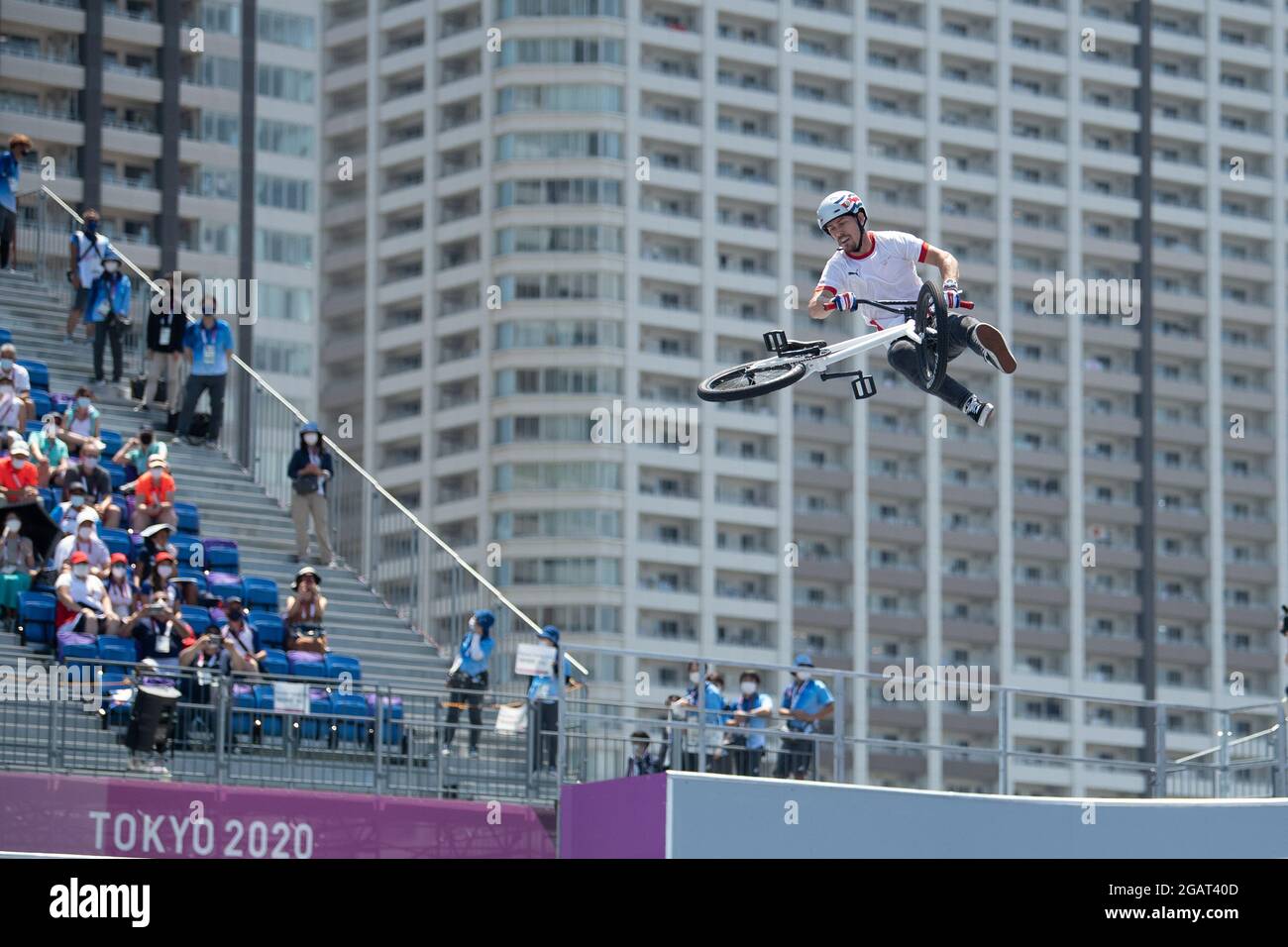 Tokio, Japan. 01st Aug, 2021. Cycling/BMX: Olympia: Freestyle, Men ...