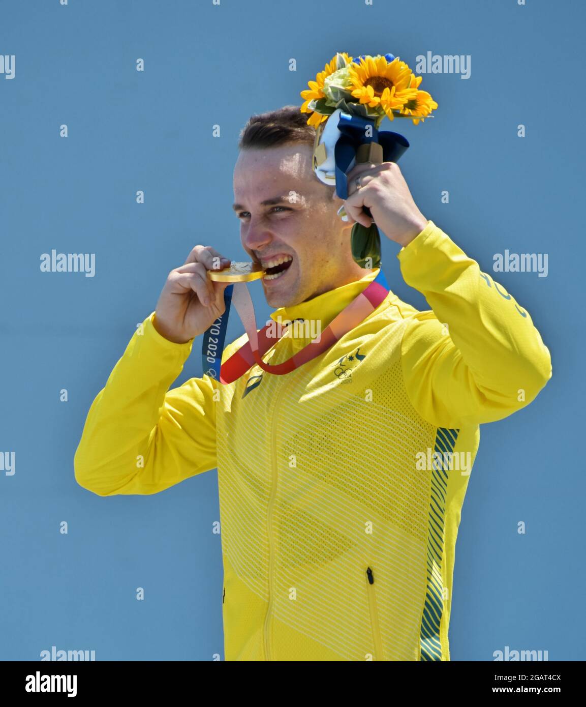 Tokyo, Japan. 01st Aug, 2021. Gold medalist Australia's Logan Martin ...