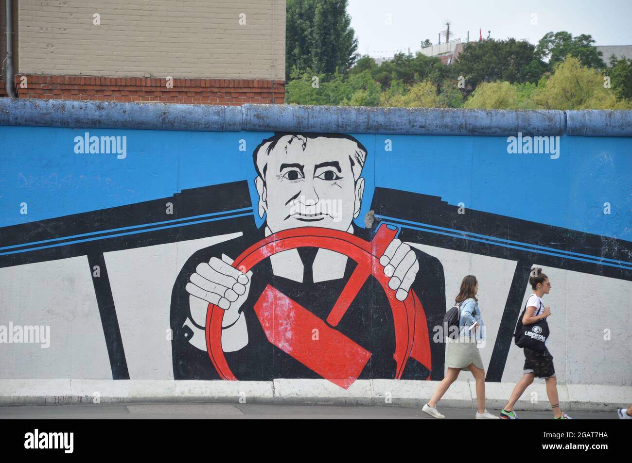 The 60th Anniversary of the Building of the Berlin Wall - East Side ...