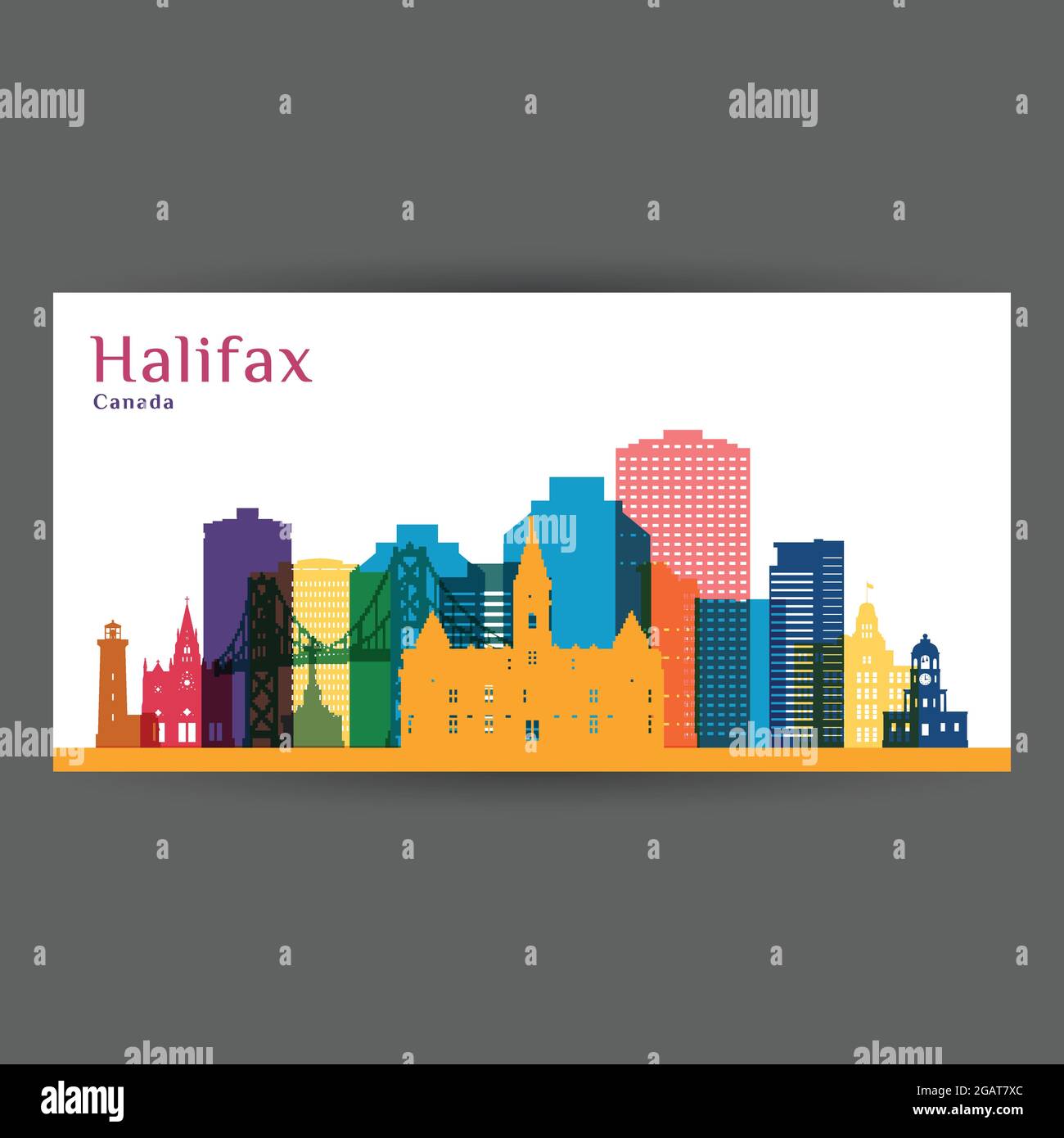 Halifax town Stock Vector Images - Alamy