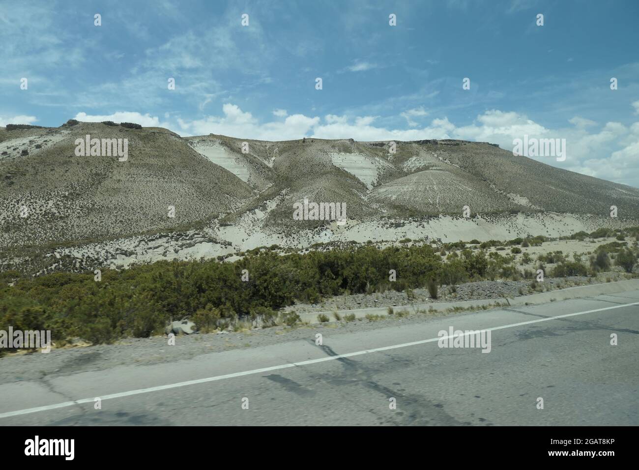 Peru landscape dry arid hill hills mountain mountains rocks rocky mound ...