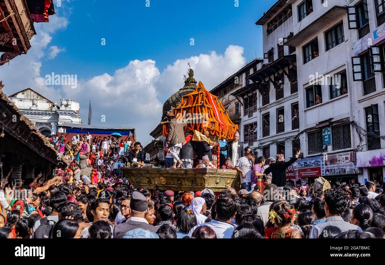 Indra jatra hi-res stock photography and images - Alamy