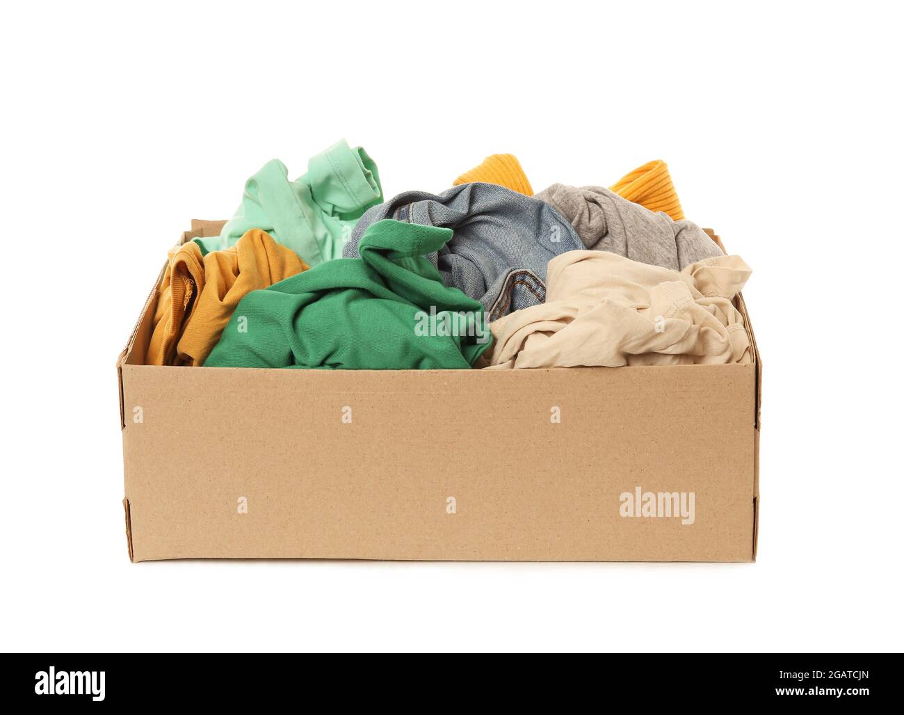 Wardrobe full of clothes Cut Out Stock Images & Pictures - Alamy