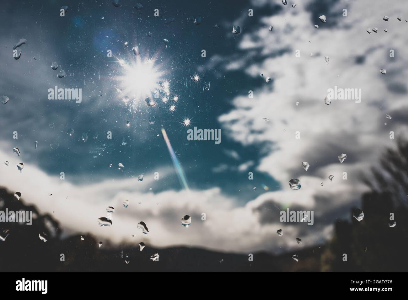 Sunshower hi-res stock photography and images - Alamy