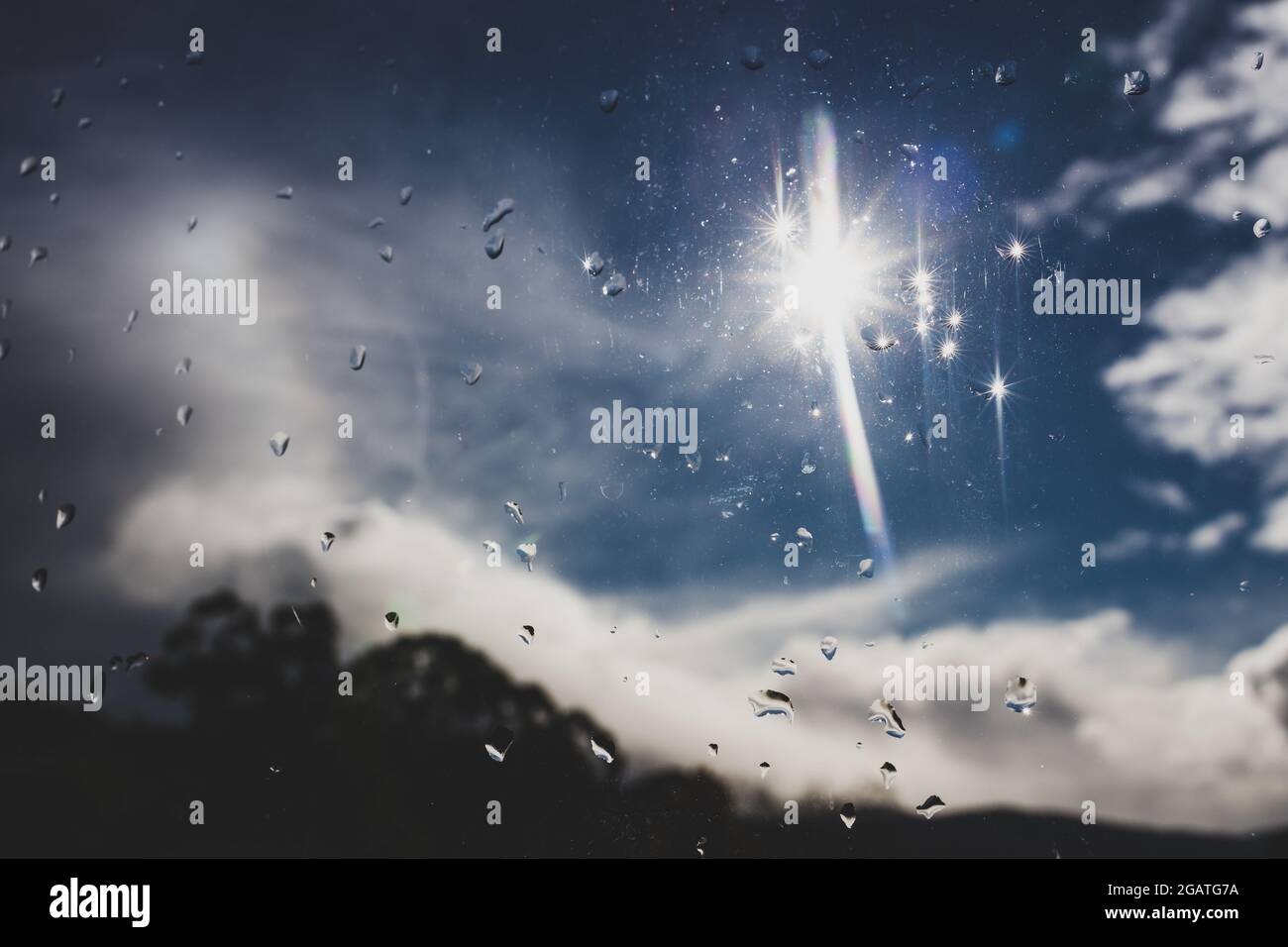 Sunshower hi-res stock photography and images - Alamy