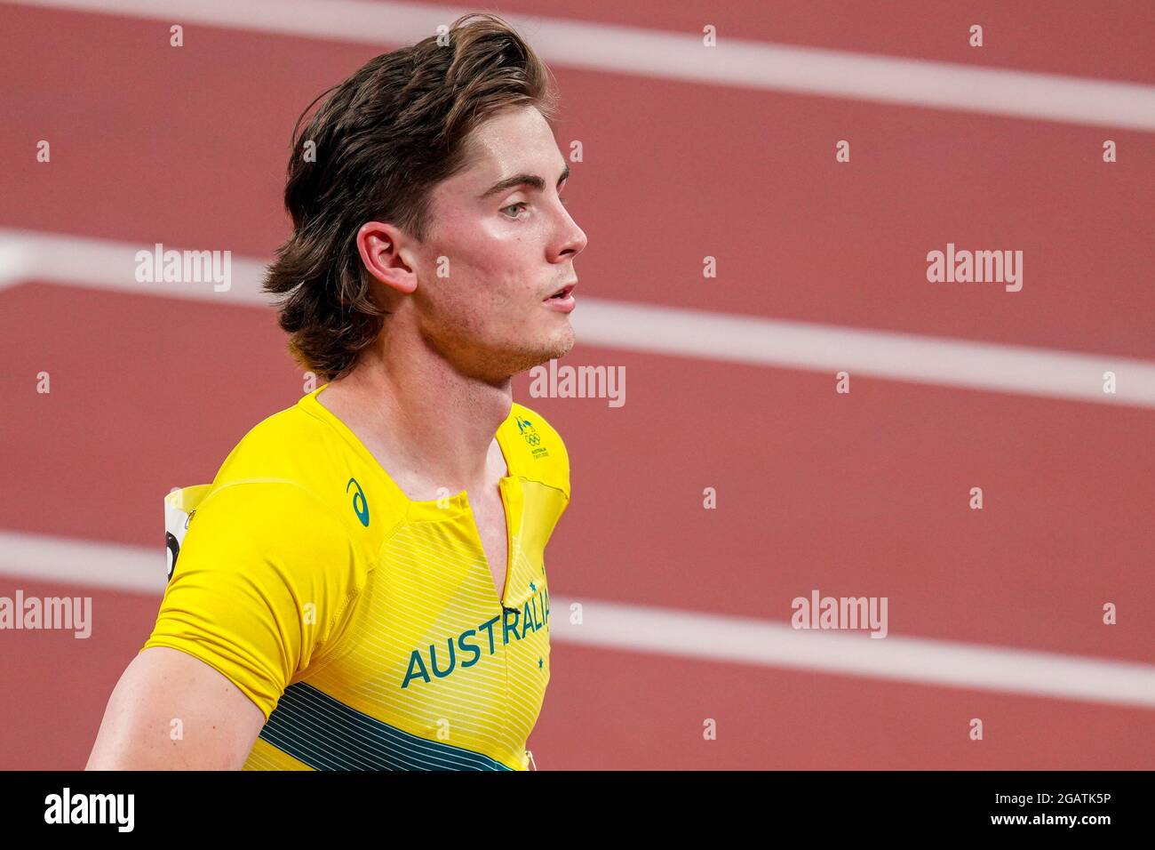 Tokyo, Japan. 01st Aug, 2021. TOKYO, JAPAN - AUGUST 1: Rohan Browning ...