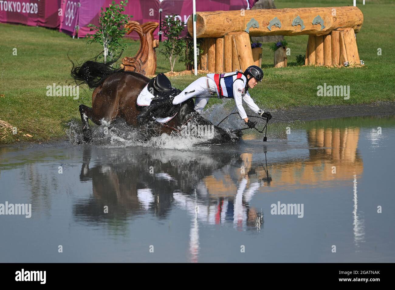 Olympic Horse Jumping Falls