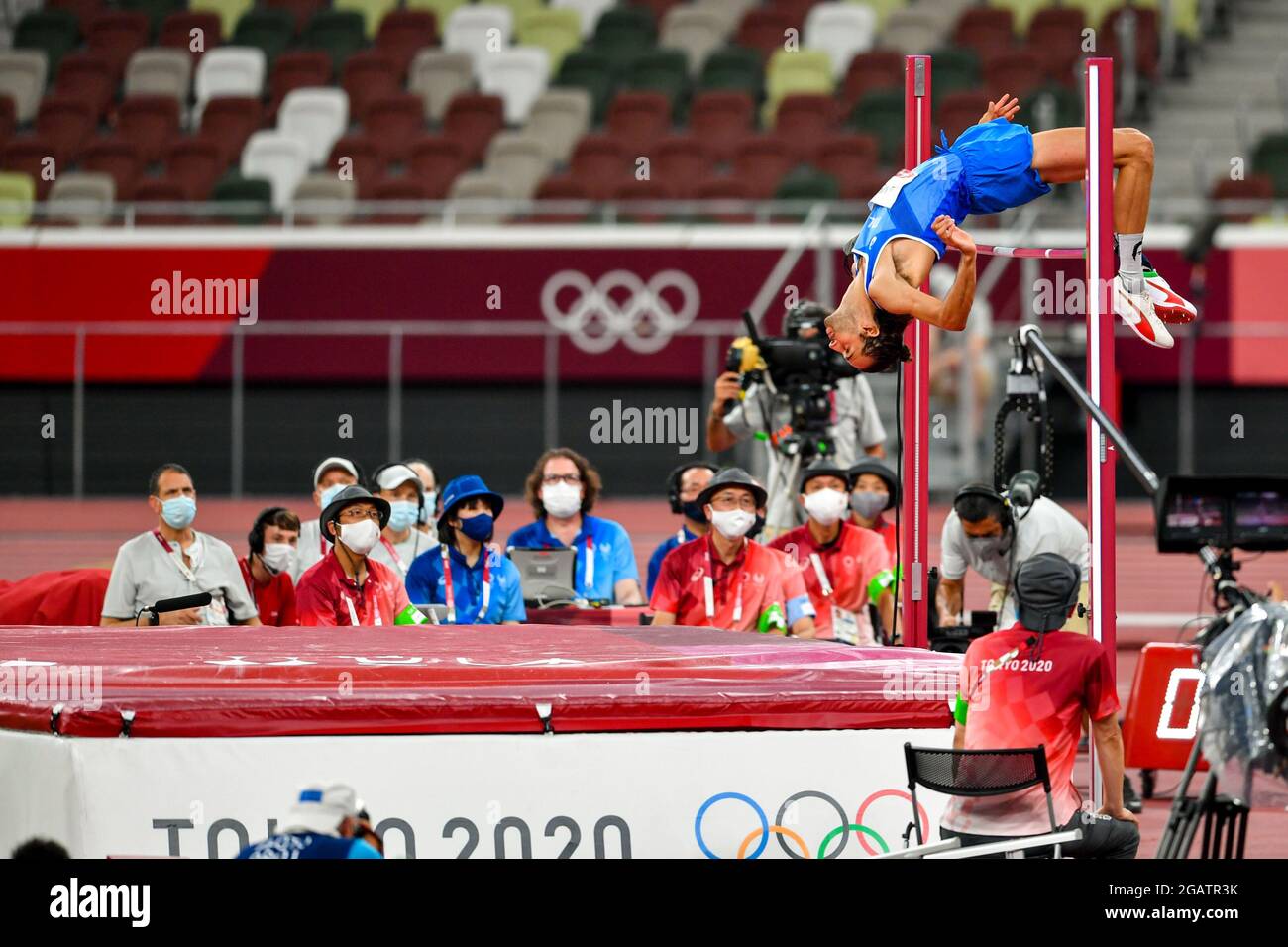 TOKYO, JAPAN - AUGUST 1: Hamish Kerr of New Zealand competing on Men's ...