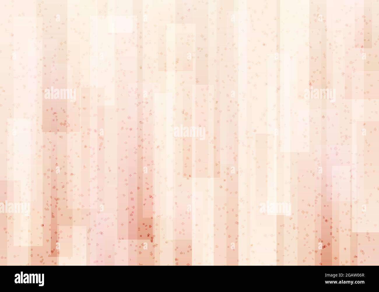 Abstract rectangles pattern overlapping with stain background and texture. Vector illustration ...
