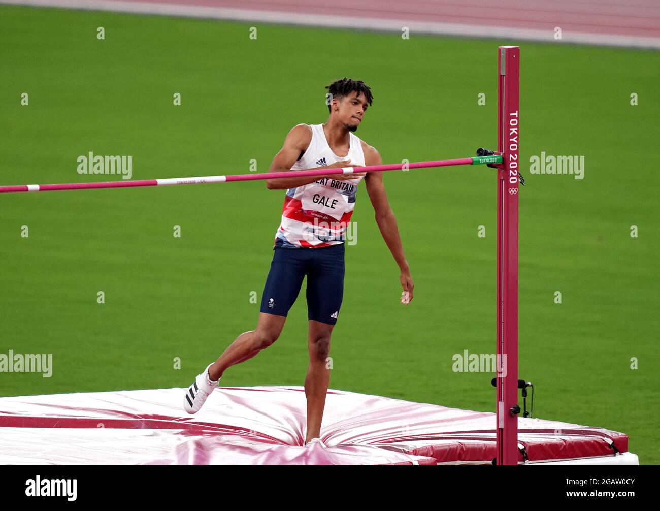 Great Britain's Tom Gale in action during the Men's High Jump at the ...