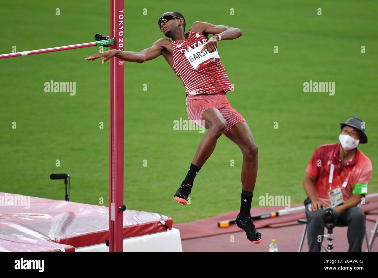 Mutaz barshim olympic games tokyo hi-res stock photography and images ...