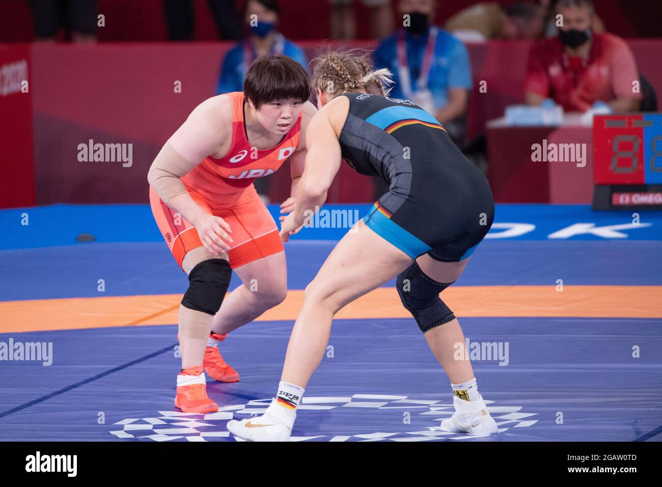 MINAGAWA Hiroe (JPN) vs ROTTER FOCKEN Aline (GER), Wrestling women's ...