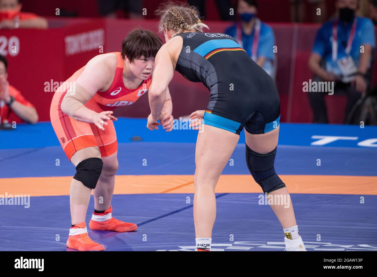MINAGAWA Hiroe (JPN) vs ROTTER FOCKEN Aline (GER), Wrestling women's ...
