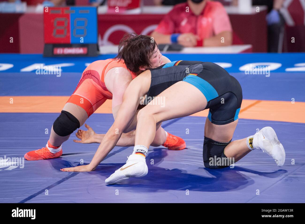 MINAGAWA Hiroe (JPN) vs ROTTER FOCKEN Aline (GER), Wrestling women's ...