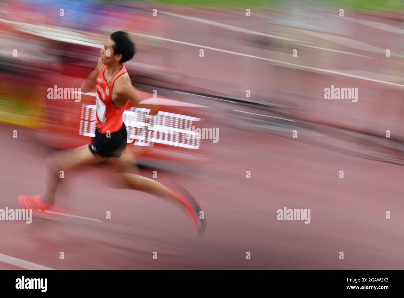 Tokyo, Japan. Credit: MATSUO. 1st Aug, 2021. TOBE Naoto (JPN) Athletics ...