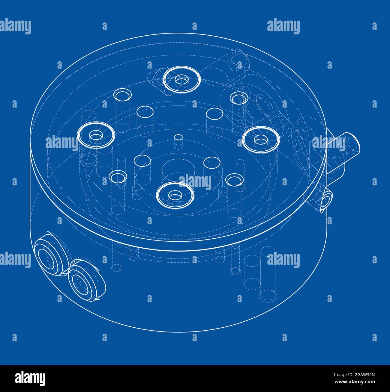 Abstract industry object concept. Vector Stock Vector Image & Art - Alamy