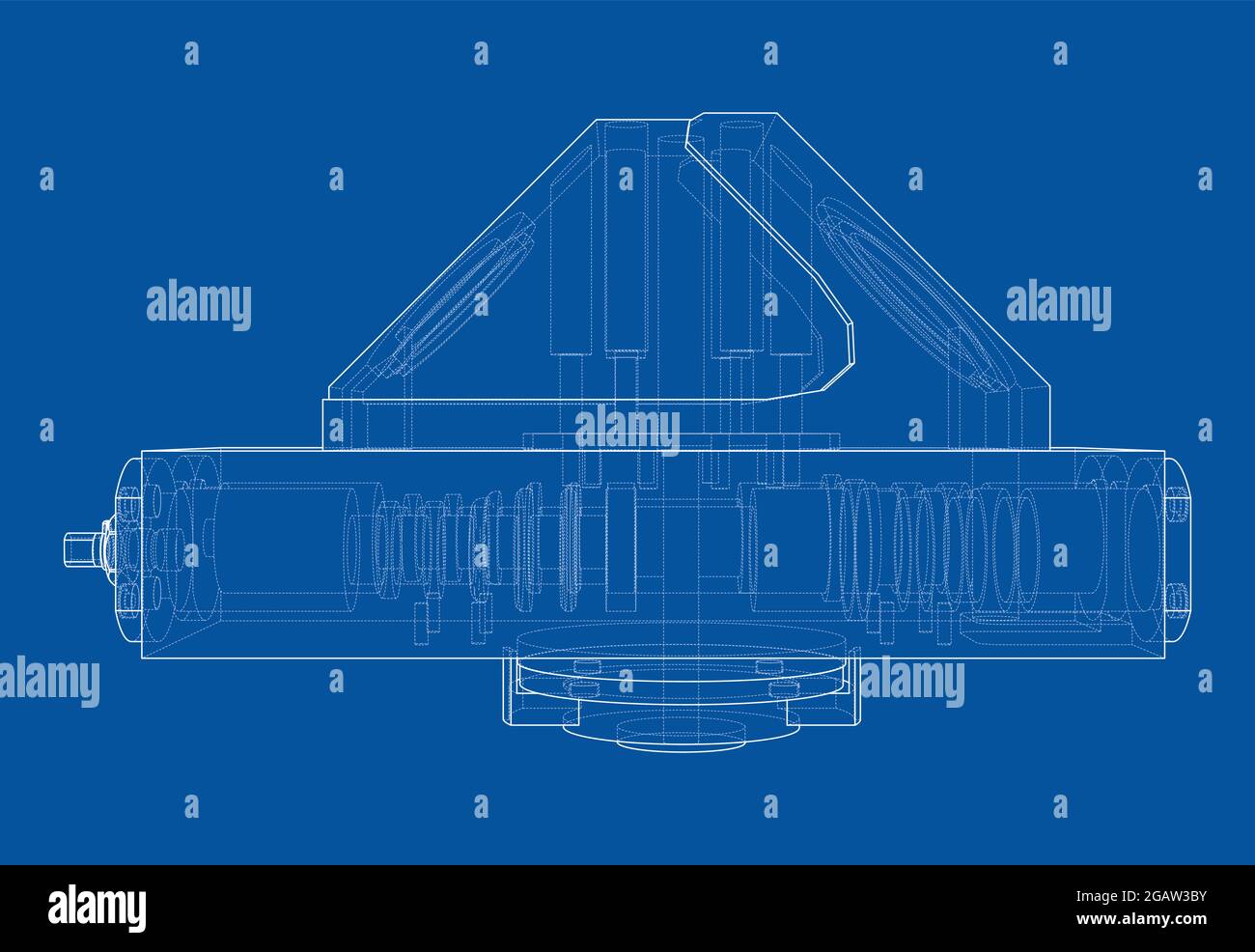 Abstract industry object concept. Vector Stock Vector Image & Art - Alamy