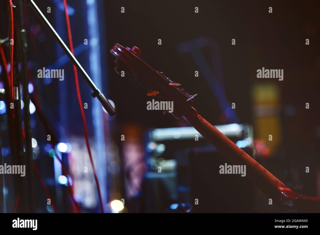 Empty stage background Stock Photo - Alamy
