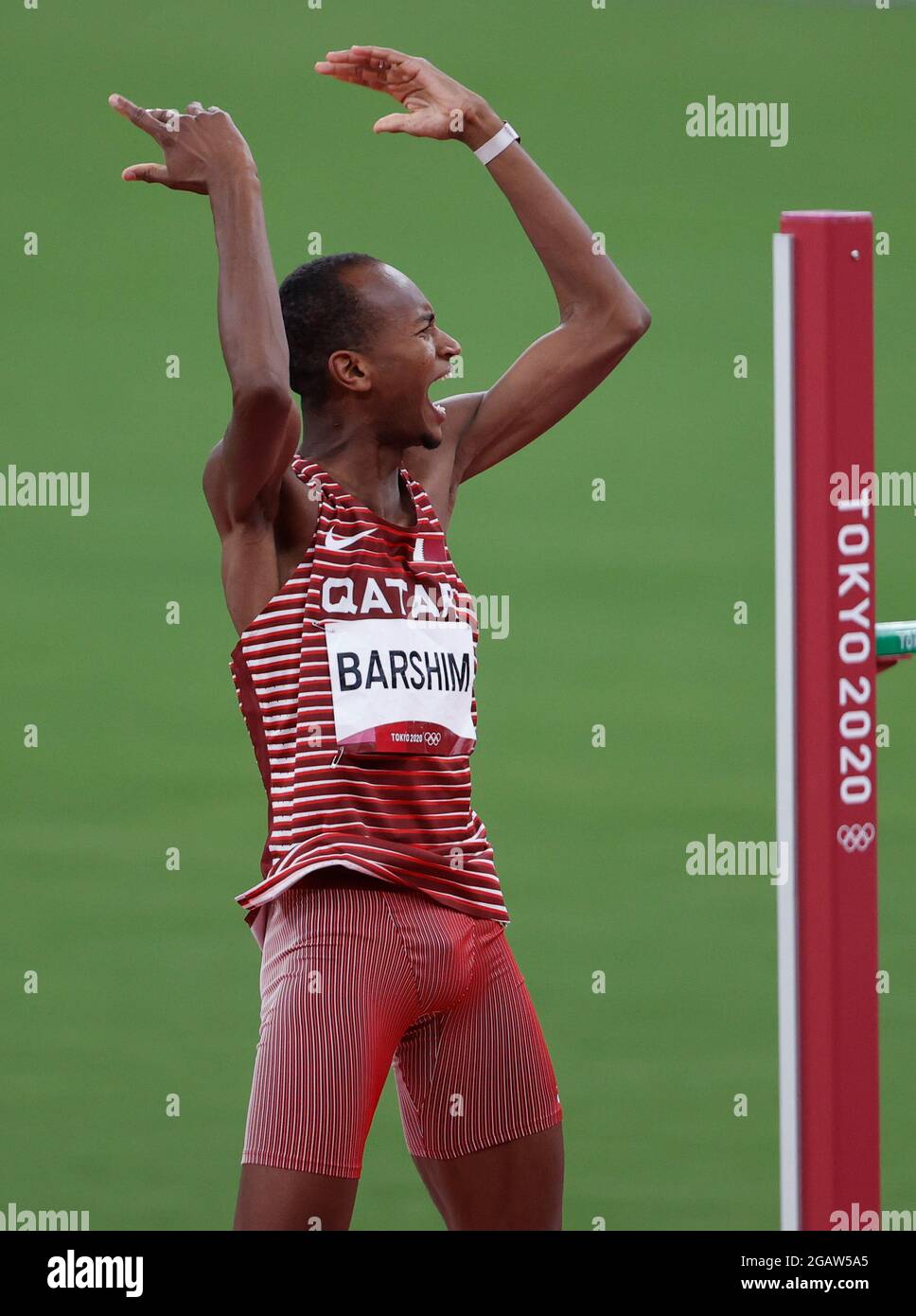 Tokio, Japan. 01st Aug, 2021. Athletics: Olympics, high jump final ...