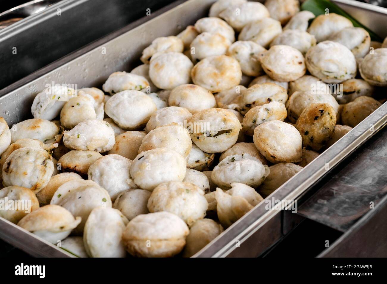 Xoi Chien Phong deep fried Sticky Rice Balls in Vietnamese restaurant ...