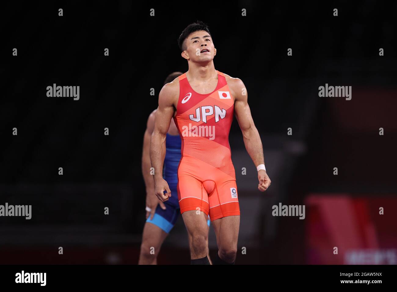 Tokyo, Japan. 1st Aug, 2021. Kenichiro Fumita (JPN) Wrestling : Men's ...