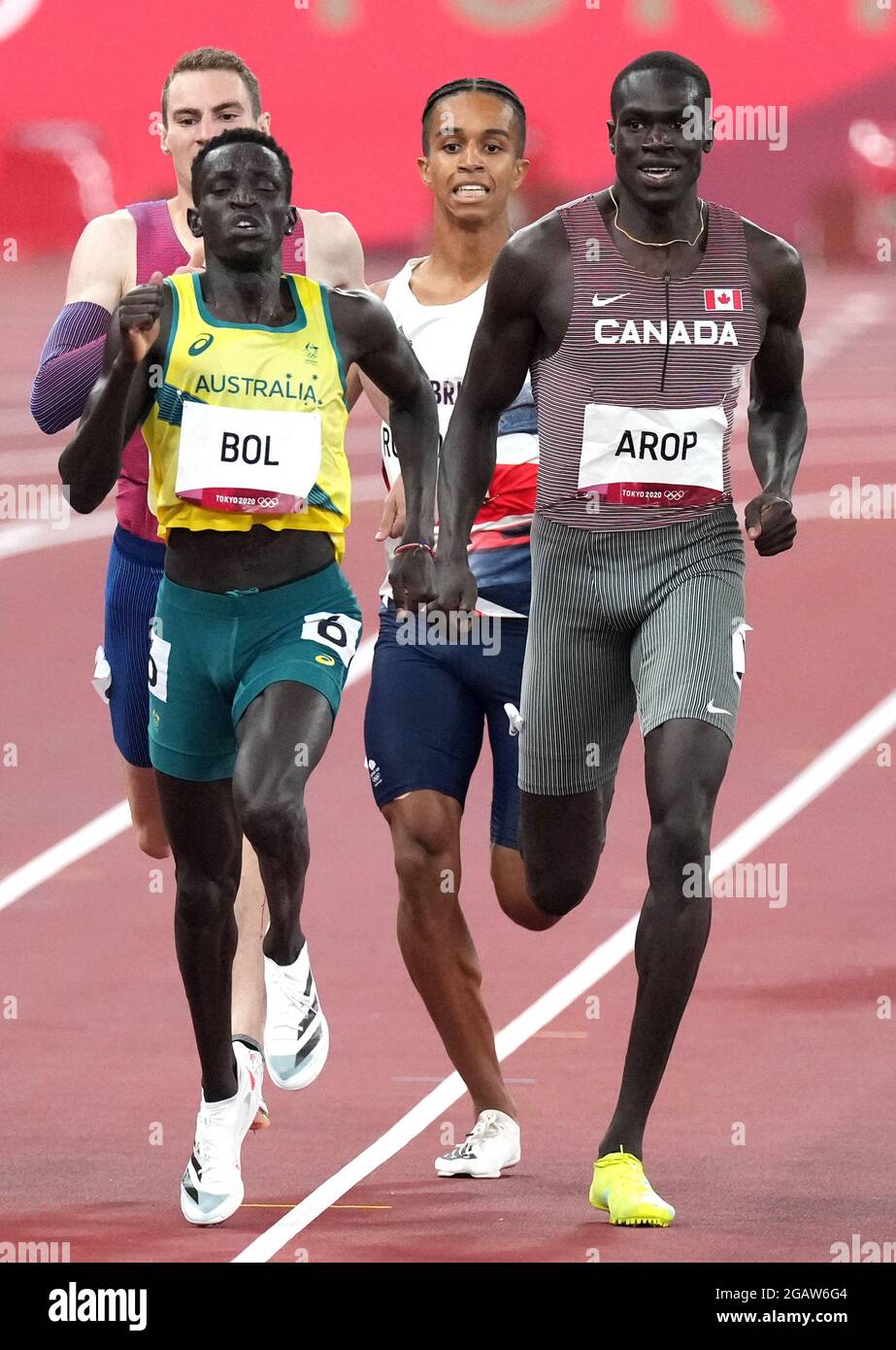 Great Britain's Daniel Rowden (centre right) in action during the ...