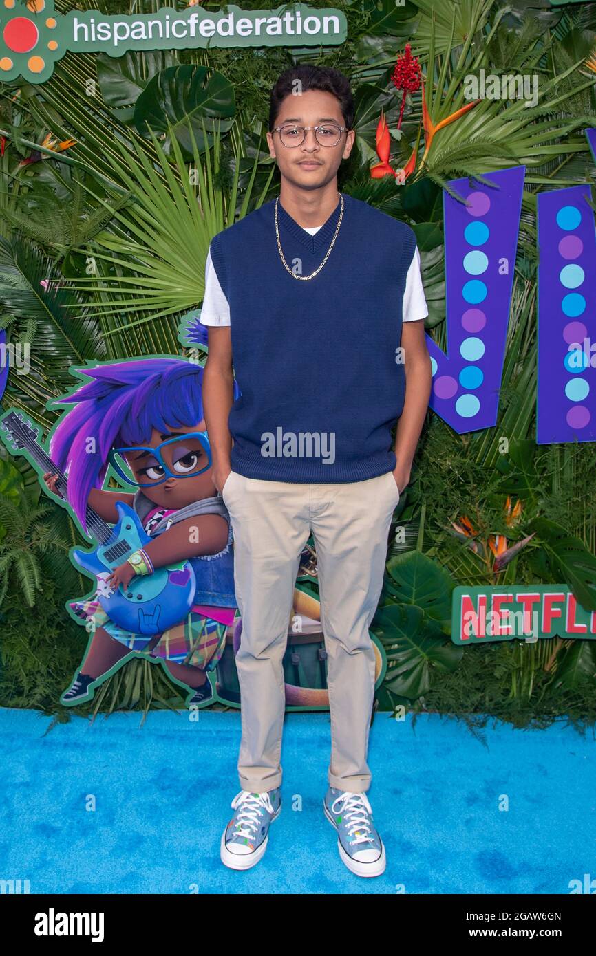 New York, United States. 31st July, 2021. Actor Gregory Diaz IV attends ...