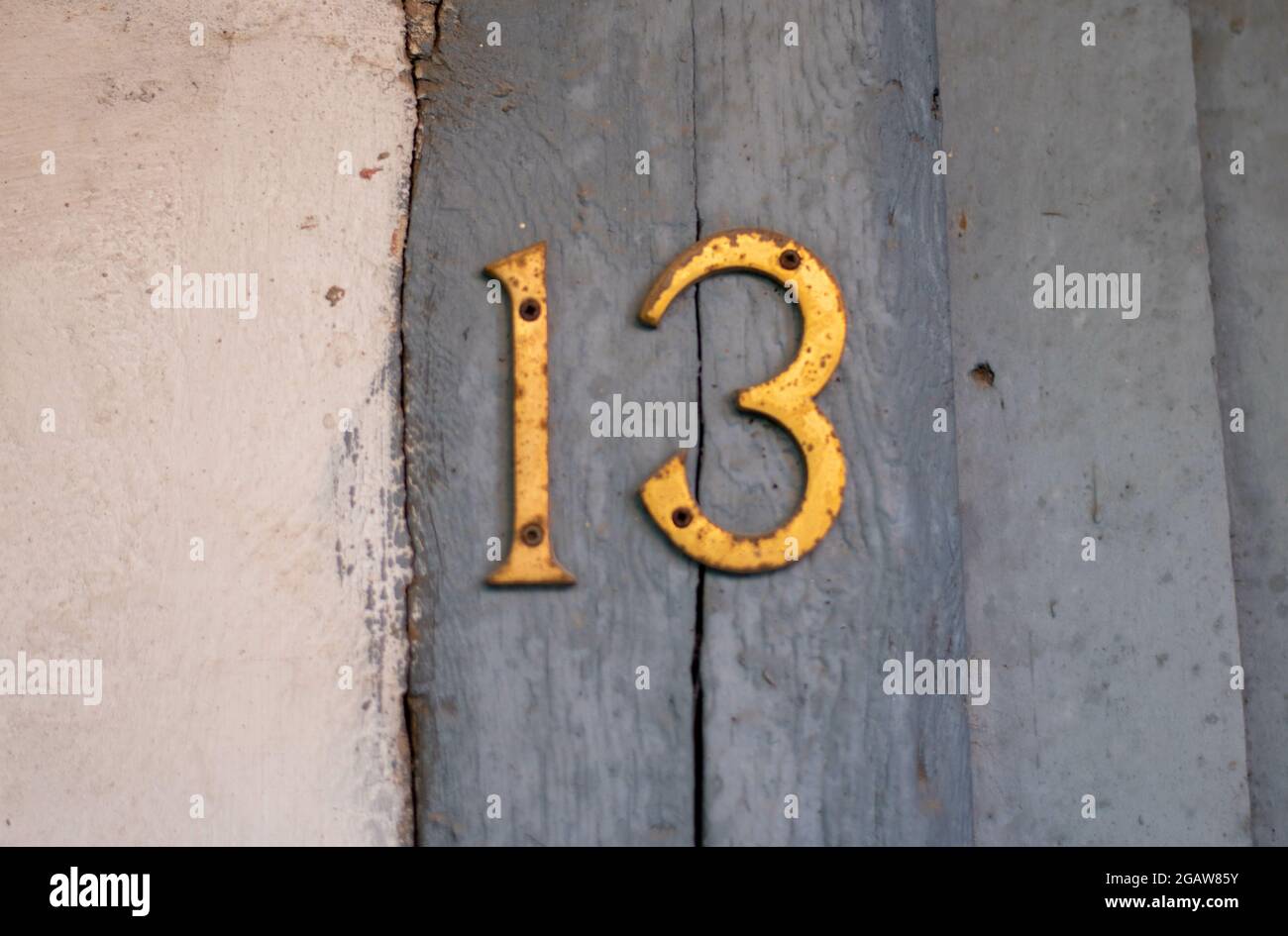 Number 13 house hi-res stock photography and images - Alamy