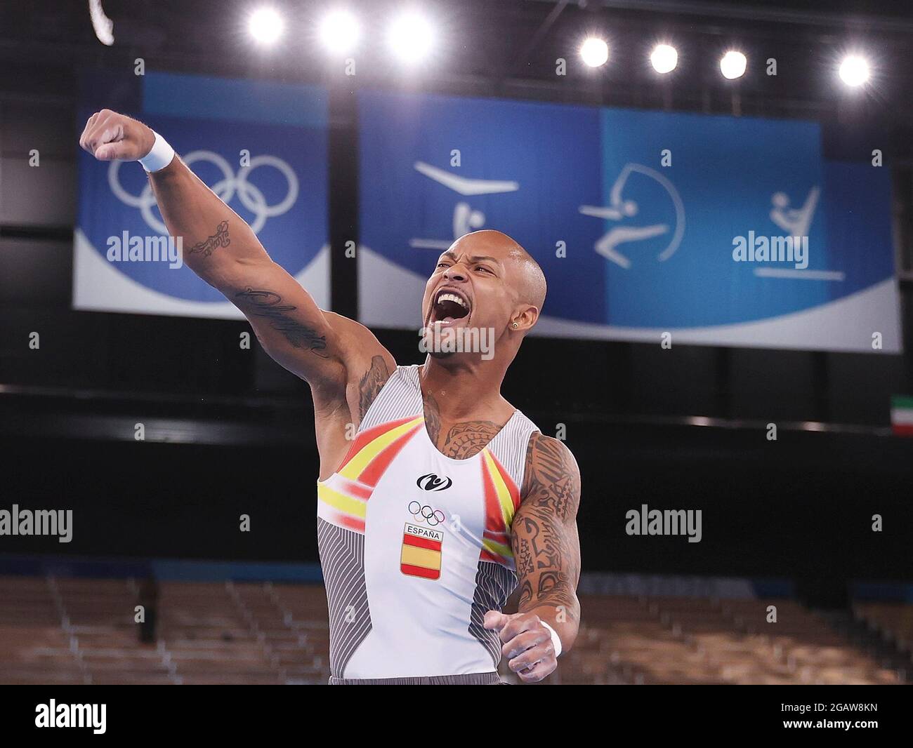 Rayderley zapata gymnastics hi-res stock photography and images - Alamy