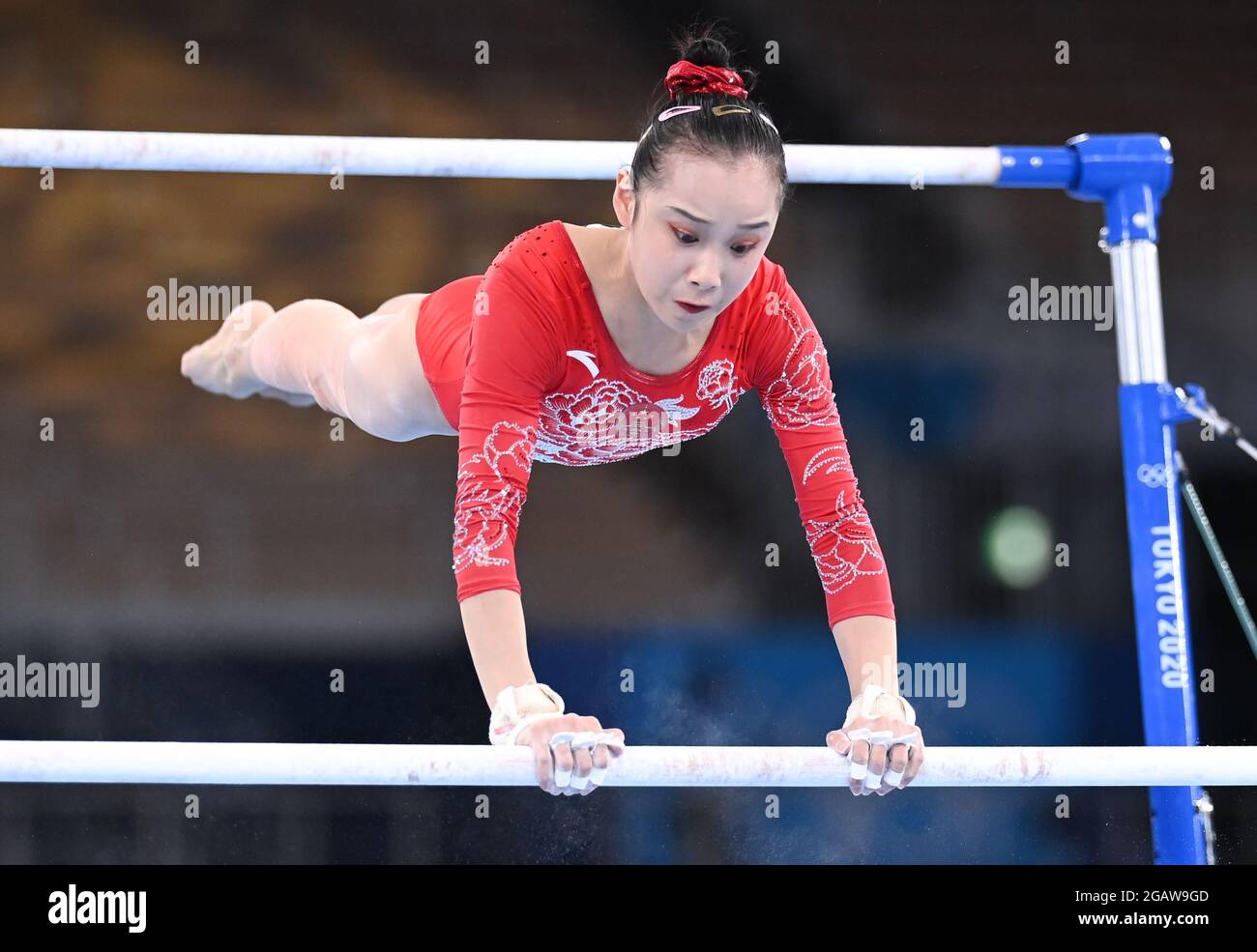 Tokyo, Japan. 1st Aug, 2021. Fan Yilin of China competes during the ...
