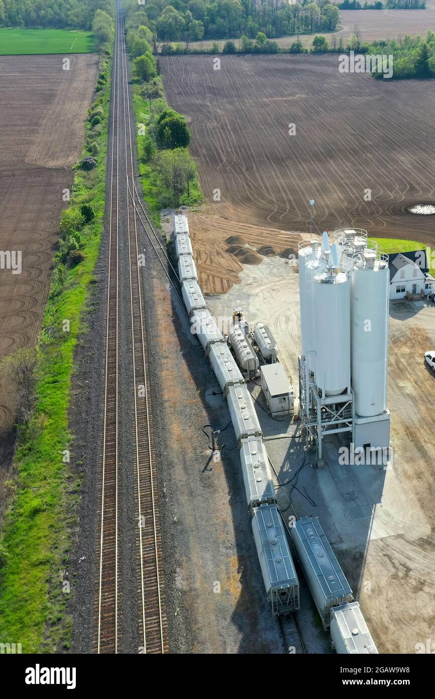 Aerial view of princeton hi-res stock photography and images - Alamy