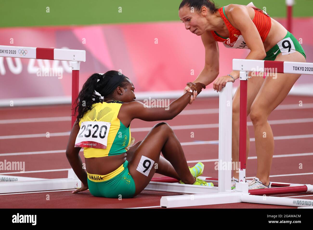 Tokyo, Japan. 1st Aug, 2021. THOMPSON Yanique (JAM), KOZAK Luca (HUN ...