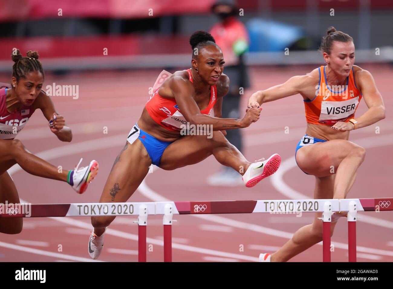 Tokyo, Japan. 1st Aug, 2021. CAMACHO-QUINN Jasmine (PUR) Athletics ...