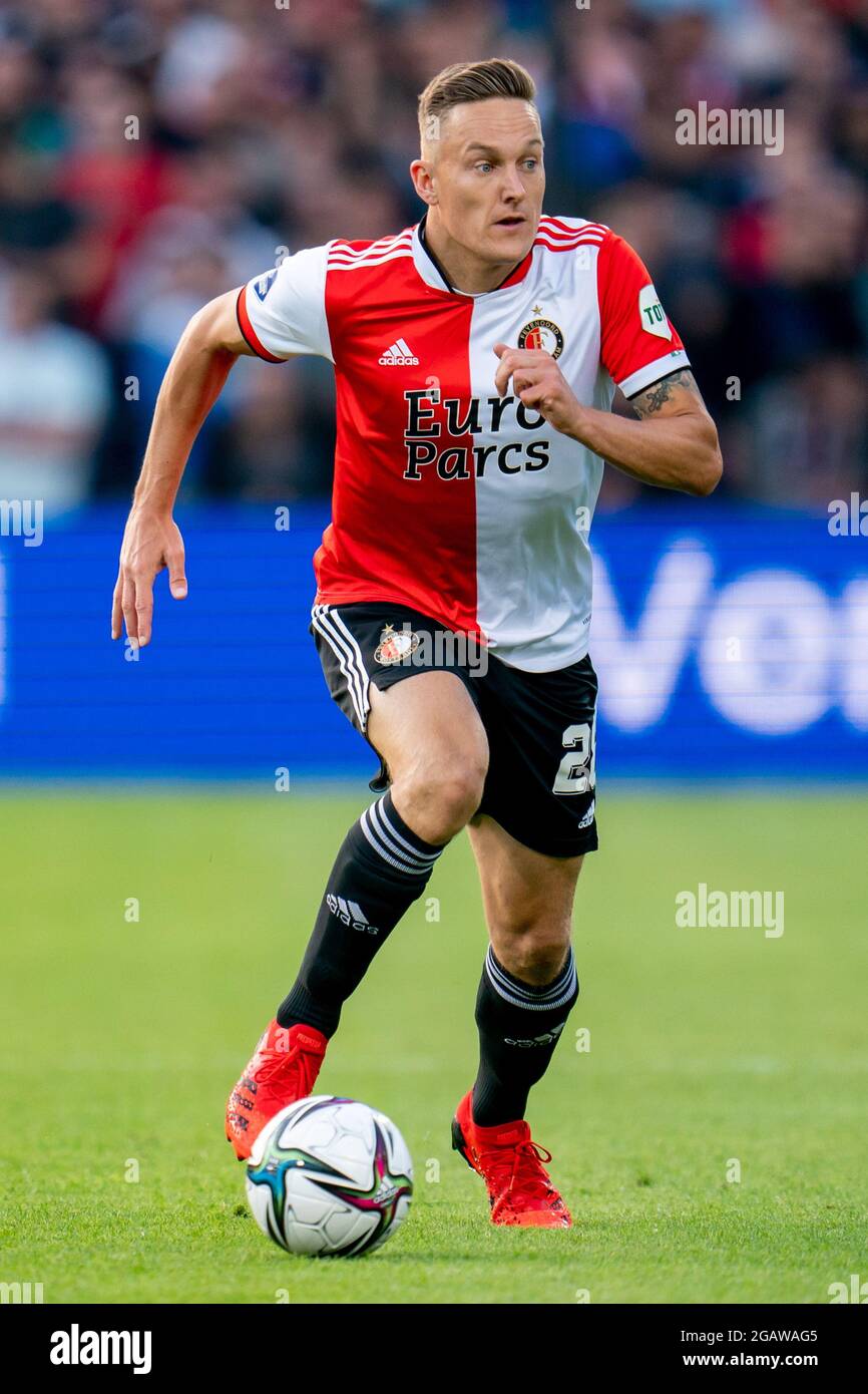 ROTTERDAM - 29-07-2021, Stadium Feijenoord, UEFA Europa Conference League, season 2021 / 2022 ...