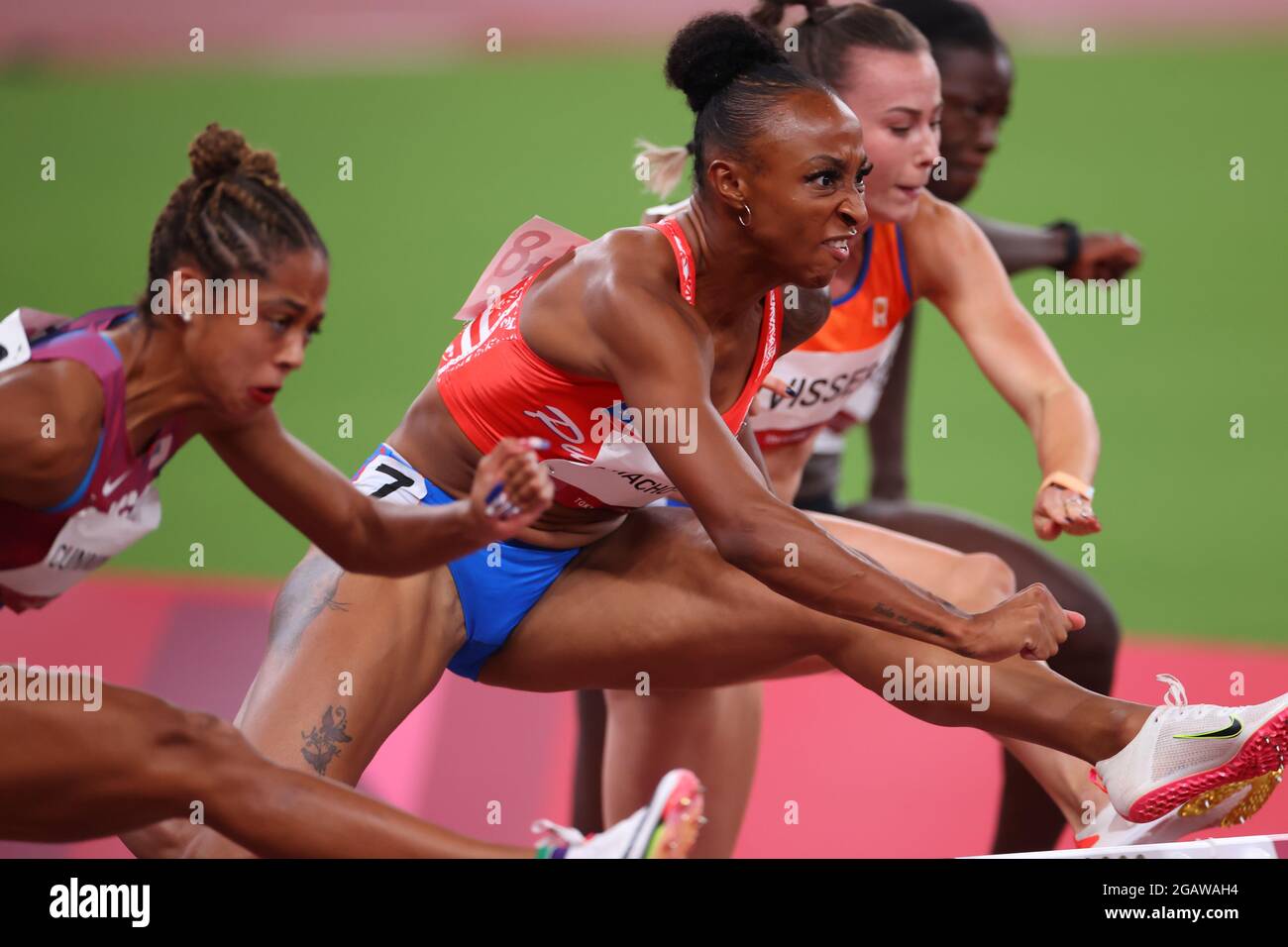 Tokyo, Japan. 1st Aug, 2021. CAMACHO-QUINN Jasmine (PUR) Athletics ...