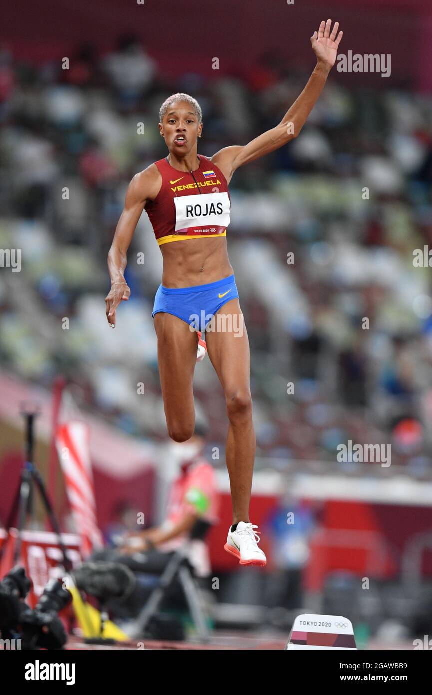 Tokyo, Japan. Credit: MATSUO. 1st Aug, 2021. ROJAS Yulimar (VEN ...