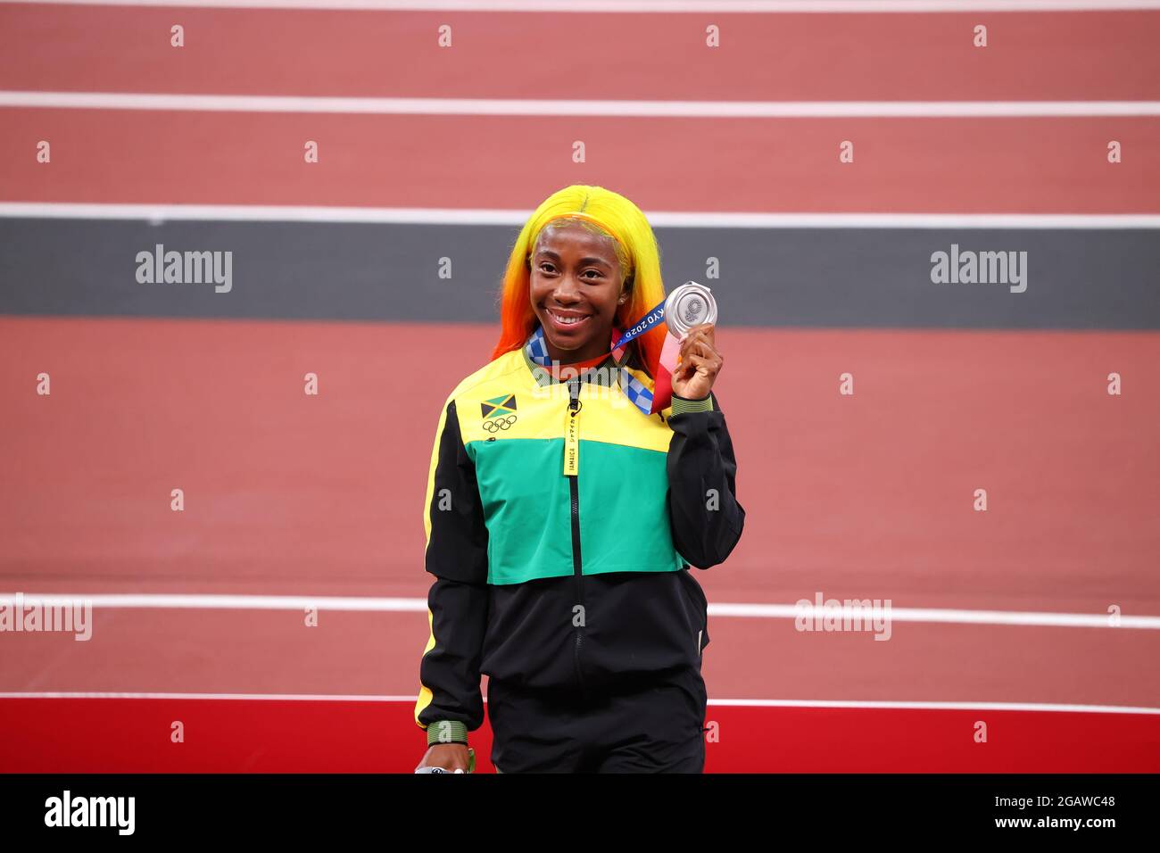 Tokyo, Japan. 1st Aug, 2021. FRASER-PRYCE Shelly-Ann (JAM) Athletics ...