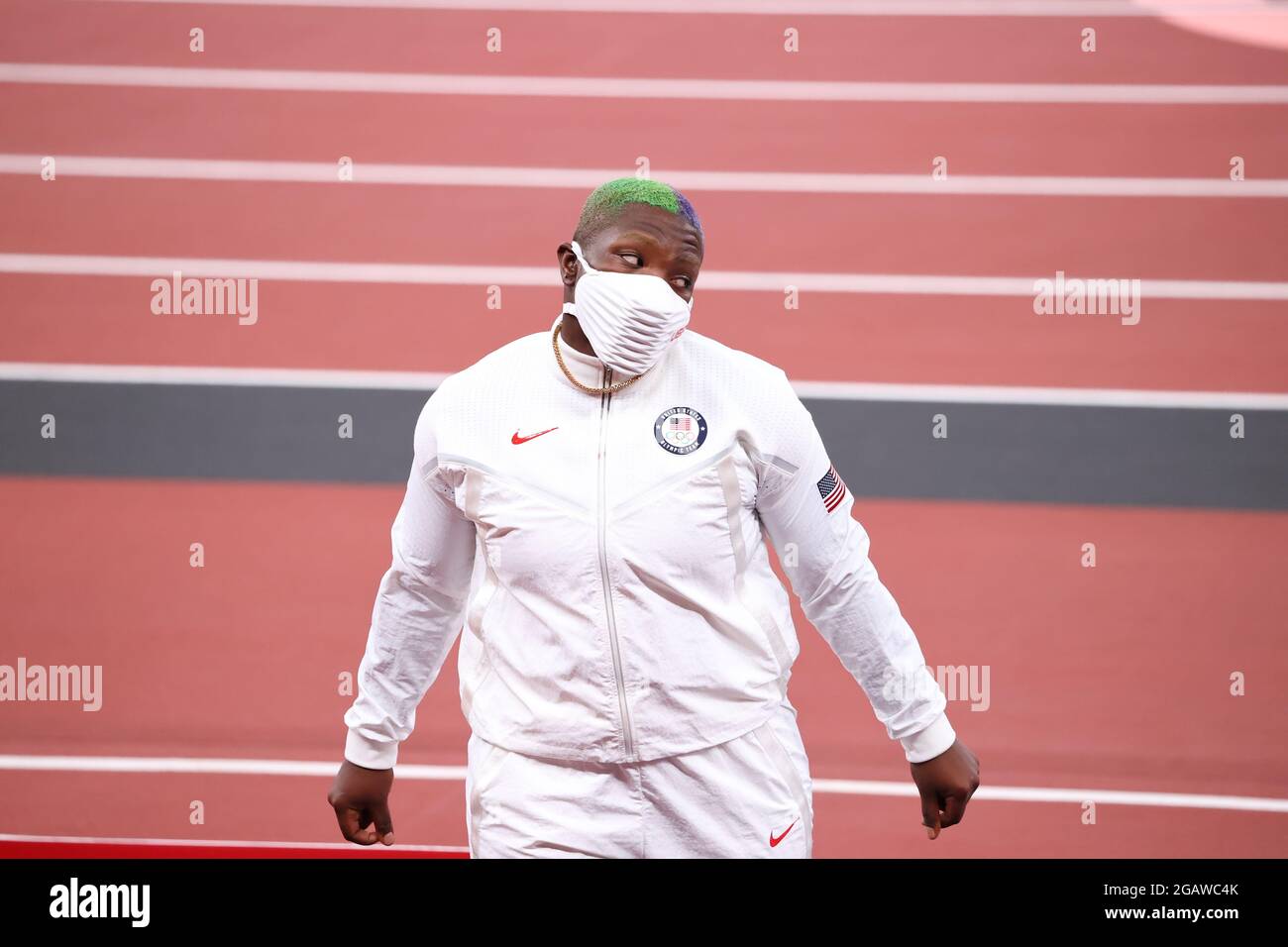 Tokyo, Japan. 1st Aug, 2021. SAUNDERS Raven silver medal (USA ...