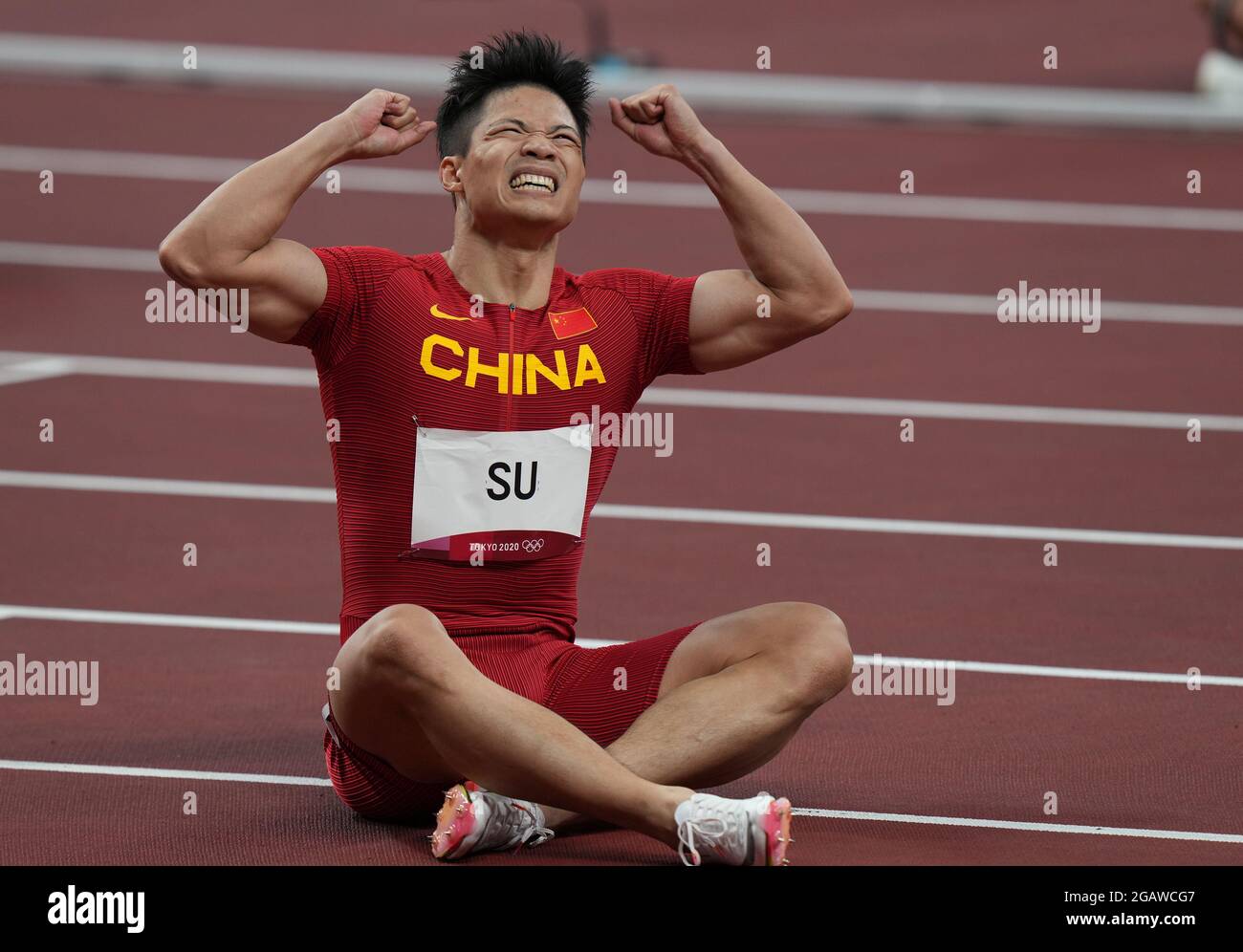 1st August 2021; Olympic Stadium, Tokyo, Japan: Tokyo 2020 Olympic summer games day 9; Mens 100 ...