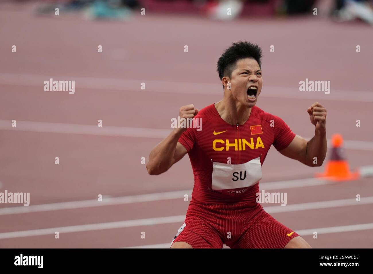 1st August 2021; Olympic Stadium, Tokyo, Japan: Tokyo 2020 Olympic summer games day 9; Mens 100 ...