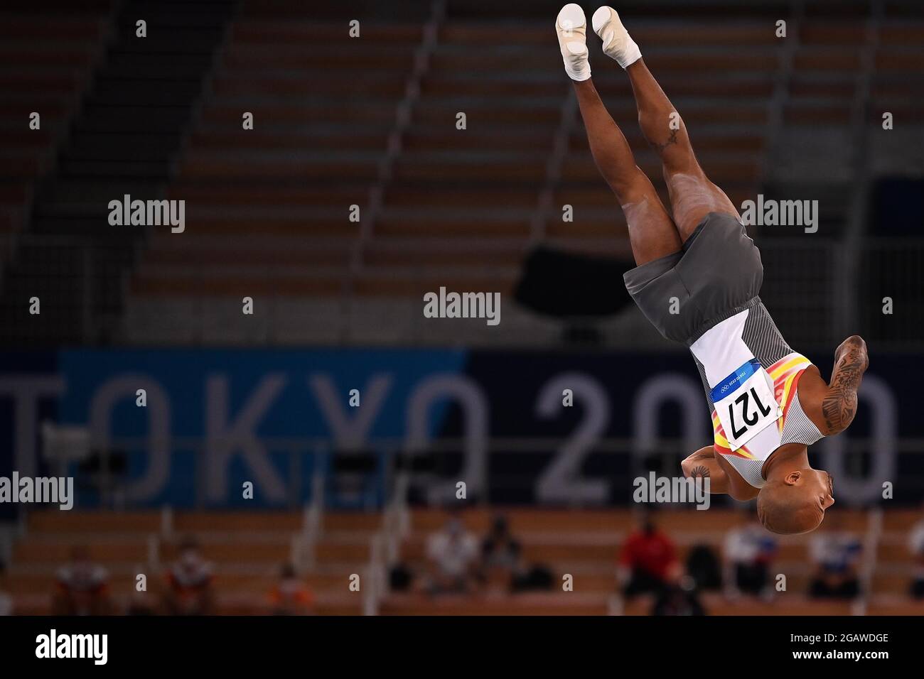 Tokyo. Japan. 01 August 2021. Artistic Gymnastics. Ariake Gymnastics ...