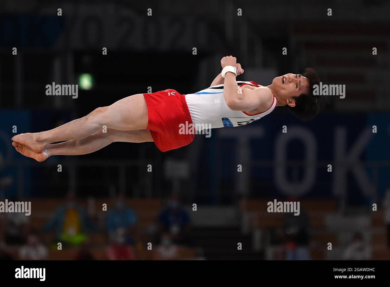 Tokyo. Japan. 01 August 2021. Artistic Gymnastics. Ariake Gymnastics ...
