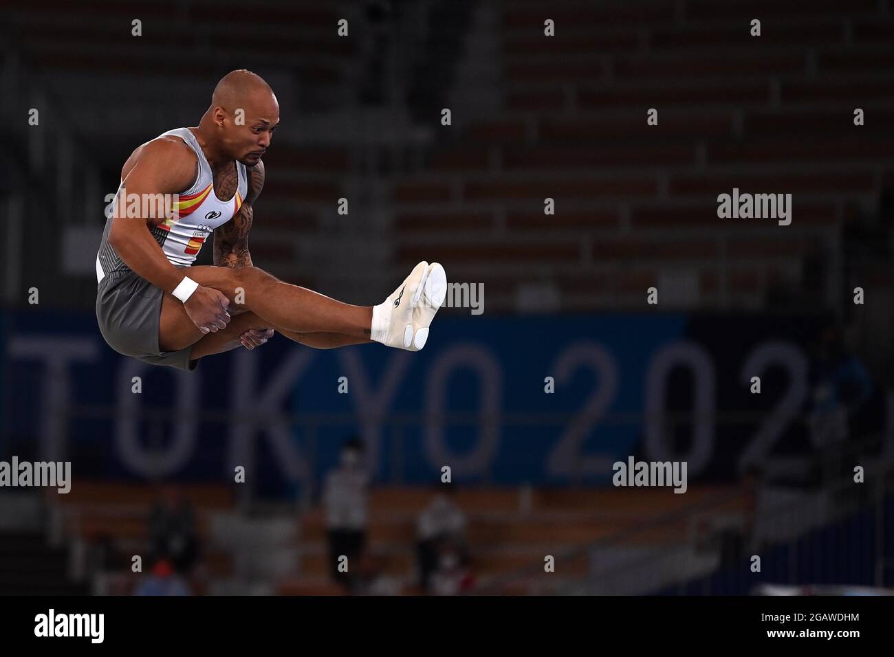 Tokyo. Japan. 01 August 2021. Artistic Gymnastics. Ariake Gymnastics ...