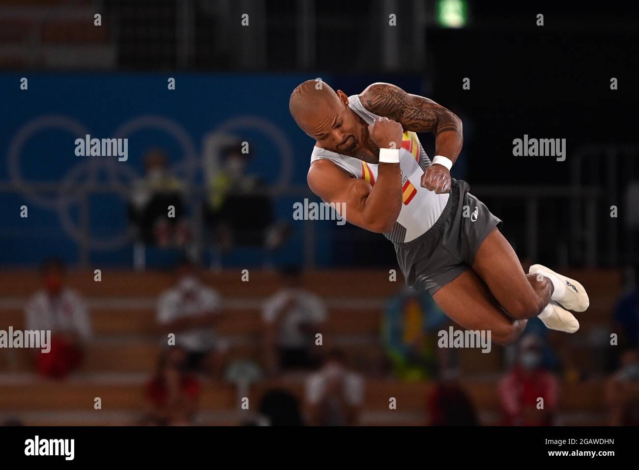 Tokyo. Japan. 01 August 2021. Artistic Gymnastics. Ariake Gymnastics ...