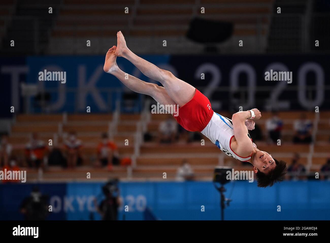 Tokyo. Japan. 01 August 2021. Artistic Gymnastics. Ariake Gymnastics ...