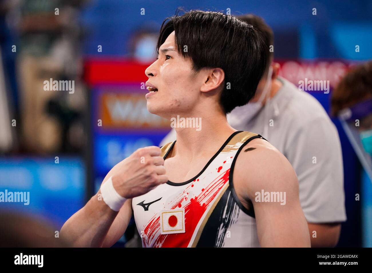 Tokyo, Japan. 1st Aug, 2021. Kazuma Kaya (JPN) Gymnastics - Artistic : Men's Pommel Horse Final ...