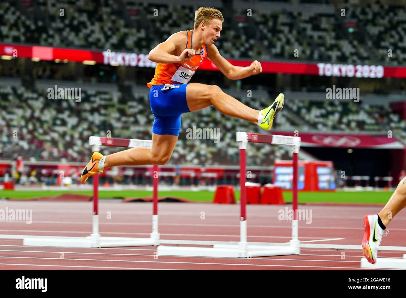 TOKYO, JAPAN - AUGUST 1: Nick Smidt of the Netherlands competing on Men ...